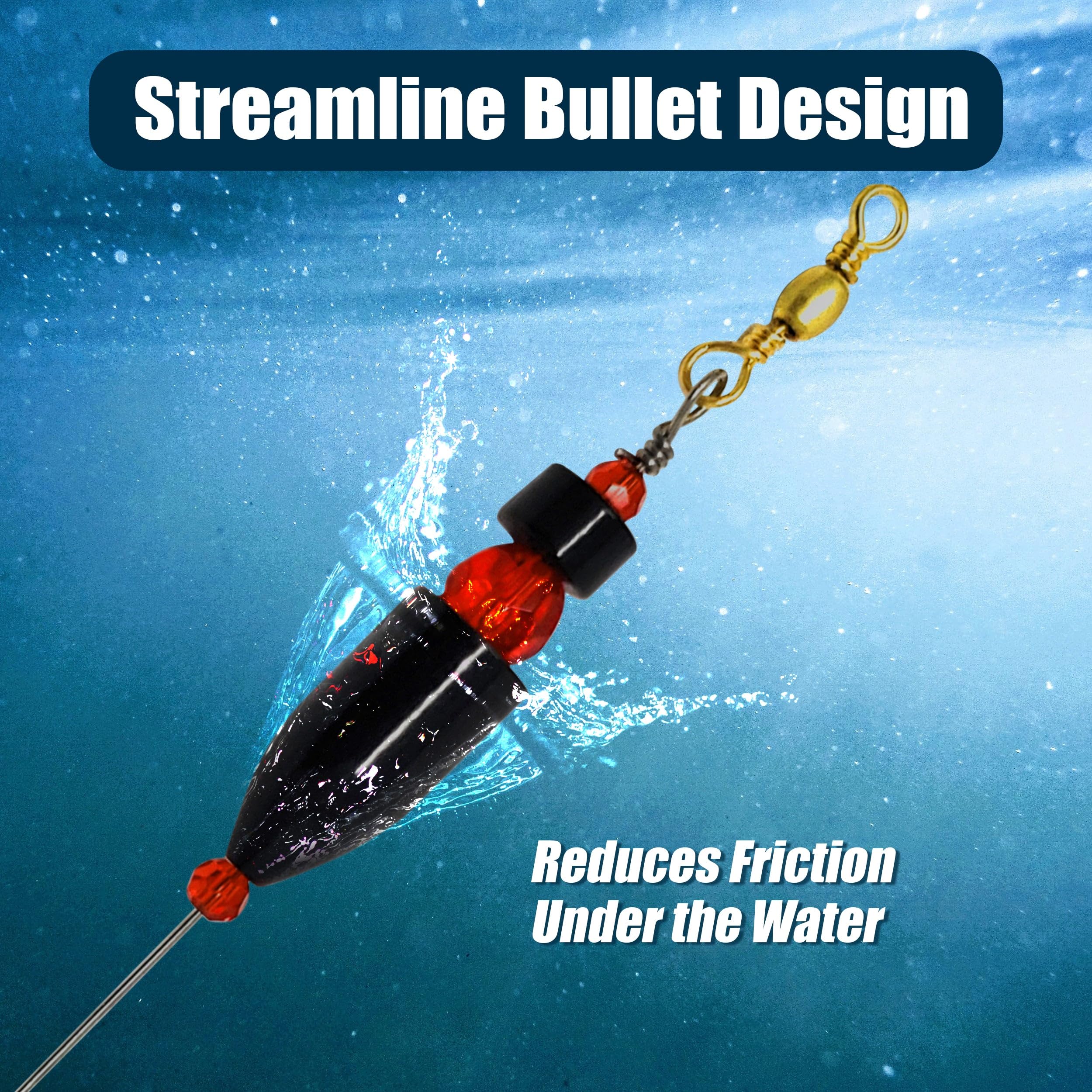 Reaction Tackle Carolina Rig - 1/2oz - Black