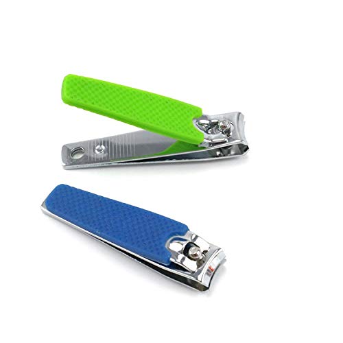 3 Piece Toenail Clipper with Silicone Grip Multipack Individually Boxed