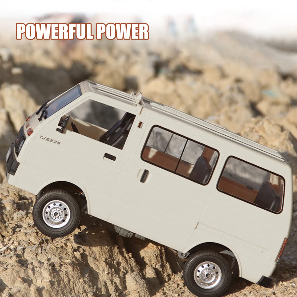 Spobot Remote Control Car RC Van Mini Cabin Car RC Crawler Off Road Climbing Vehicle Drift Speed Model Toy All Terrain Drifting Rc Crawler for Kids Hobby