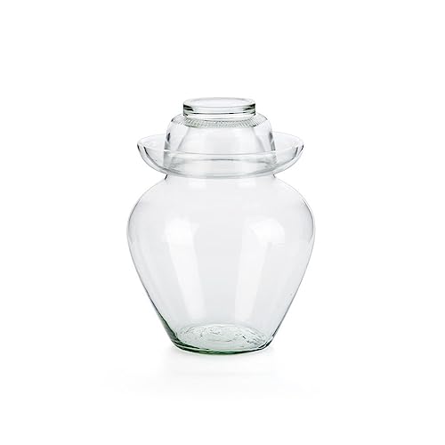 YFZMD 2.5KG Glass Container Kimchi Jar Kitchen Thickened Pickled Cans Household Pickles Cylinder
