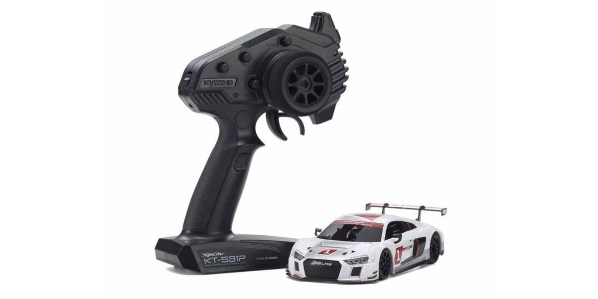 Kyosho Mini-Z RWD Audi R8 LMS 2015 White KYO32344AS Cars Electric Kit Other