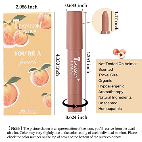 3 Colors Smooth Matte Lipstick Pack Set, Moisture Longwear Color Stick Ultimate Lip Crayon for Makeup Collection - Nourishing Lipstick with a Matte Finish Waterproof Velvet Lipgloss Lip Stain