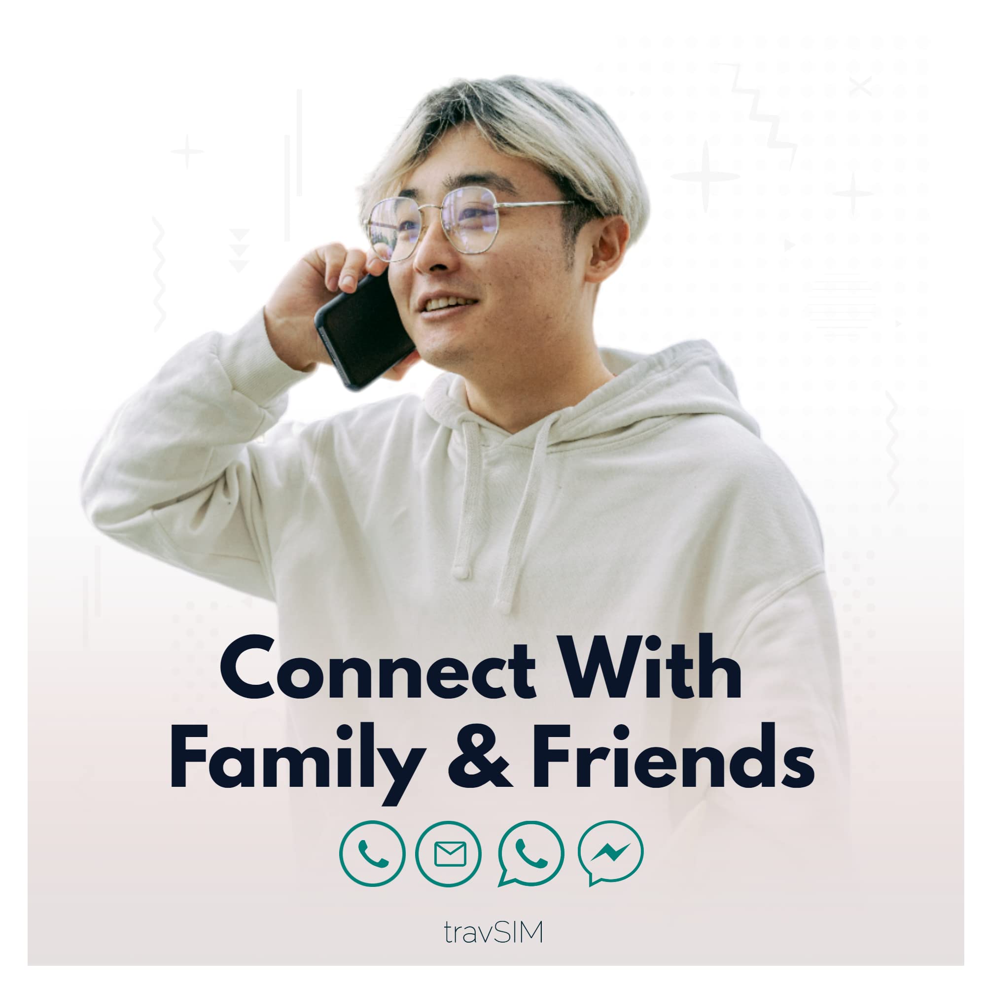 travSIM Canada SIM Card | Uses the T-Mobile Network | 5GB mobile data | Free roaming USA & Mexico | SIM Card for Canada Travel has unlimited national calls & texts | SIM Card for Canada Travel 10 days