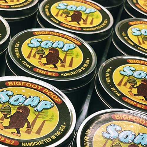 Big Foot Bigfoot Sasquatch Yeti Poop Soap Woodsy Pine Scent Gift Vegan