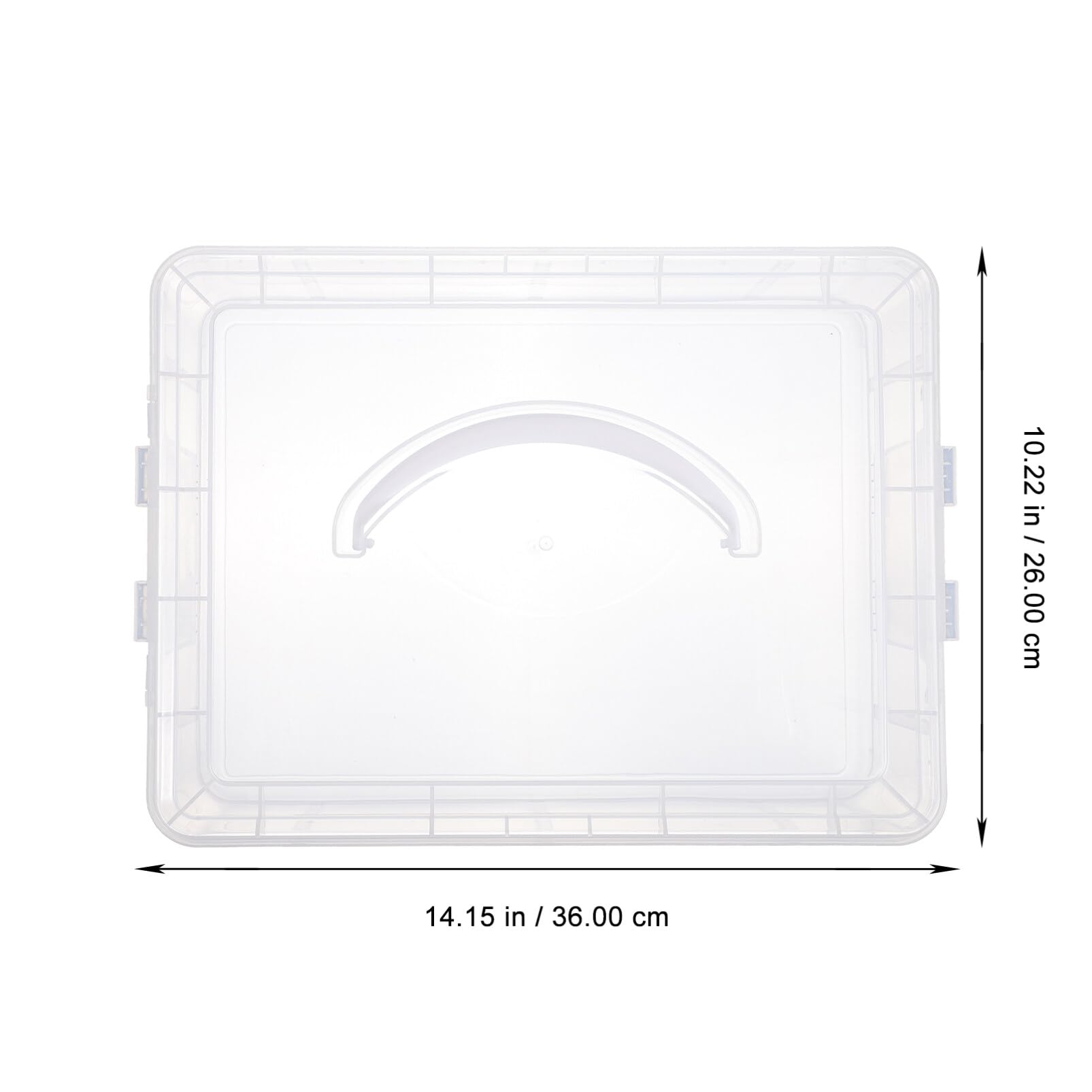 Didiseaon Box Cake Carrier with Lid and Handle Cupcake Storage Container Cake Storage Holder Cake Stand Plastic Handheld Cupcake Holder Cake Container Cake Stand with Lid Dessert Container