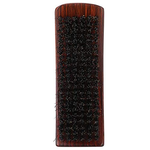 Curved Beard Brush, Wooden Beard Comb for Men Moderate Hardness Beard Brush Portable Mustache Hairbrushes Professional Beard Cleaning Brush for Home, Salon or Travel Use