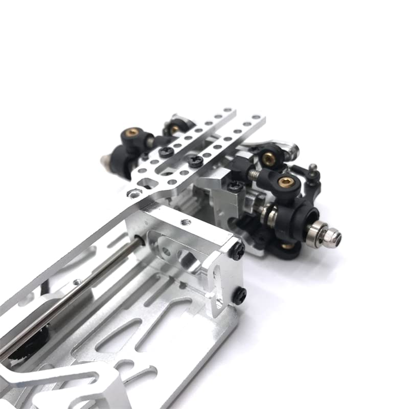 Metal Upgrade Modified Motor Mount for Mosquito Car Mini-Z Mini-D Mini-Q Q8 Q9 1/28 RC Car Parts (Color : Sky Blue)