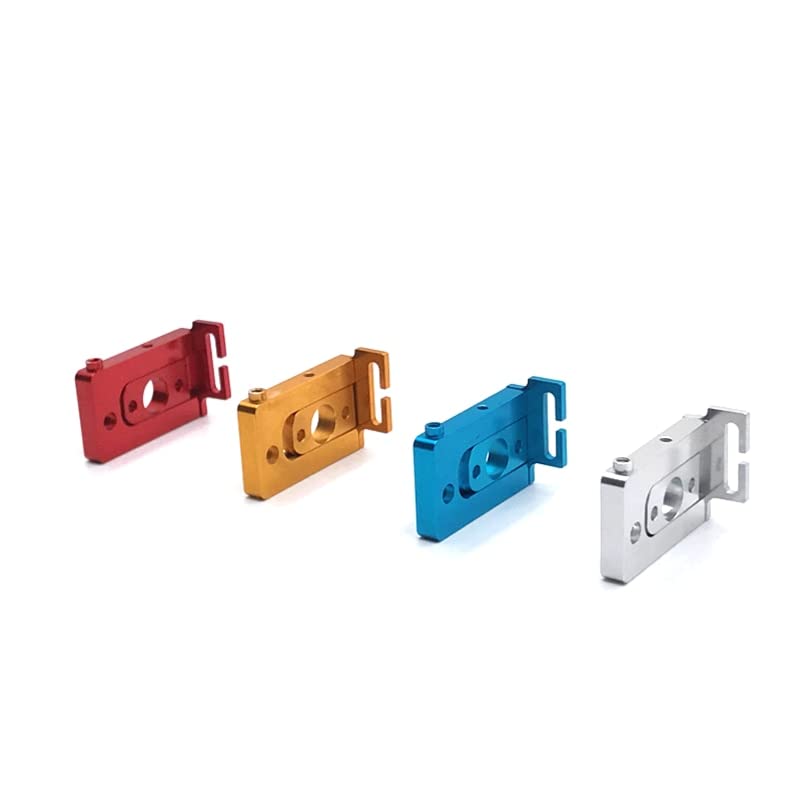 Metal Upgrade Modified Motor Mount for Mosquito Car Mini-Z Mini-D Mini-Q Q8 Q9 1/28 RC Car Parts (Color : Sky Blue)