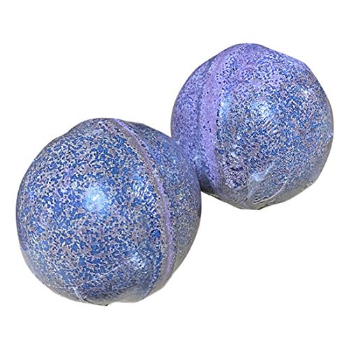 Tired of Politics Bath Balls - Funny Bath Bombs, XL Black Amethyst Fizzers, Handcrafted, Made in The USA, 2 Count
