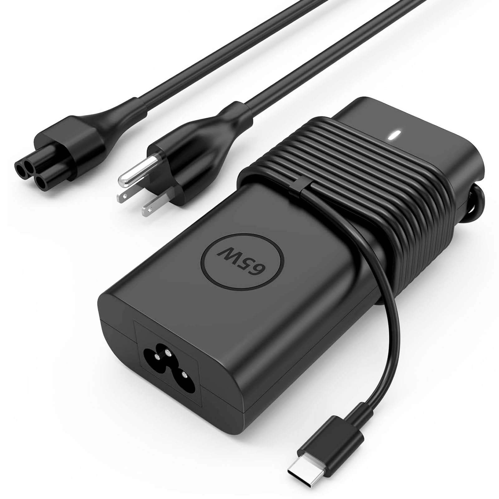 65W New Slim USB C Charger for Dell Insprion 14 16 2-in-1 5640 7420 7430 5630 7440 7620 7630 5620 5420 5625 5635 5425 5430 5435 Type-C Adapter Power Supply Cord