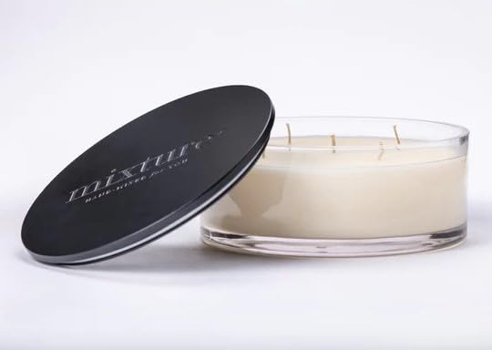 Siberian FIR Mixture 60 oz 5-Wick Cylinder Clear Soy Scented Jar Candle