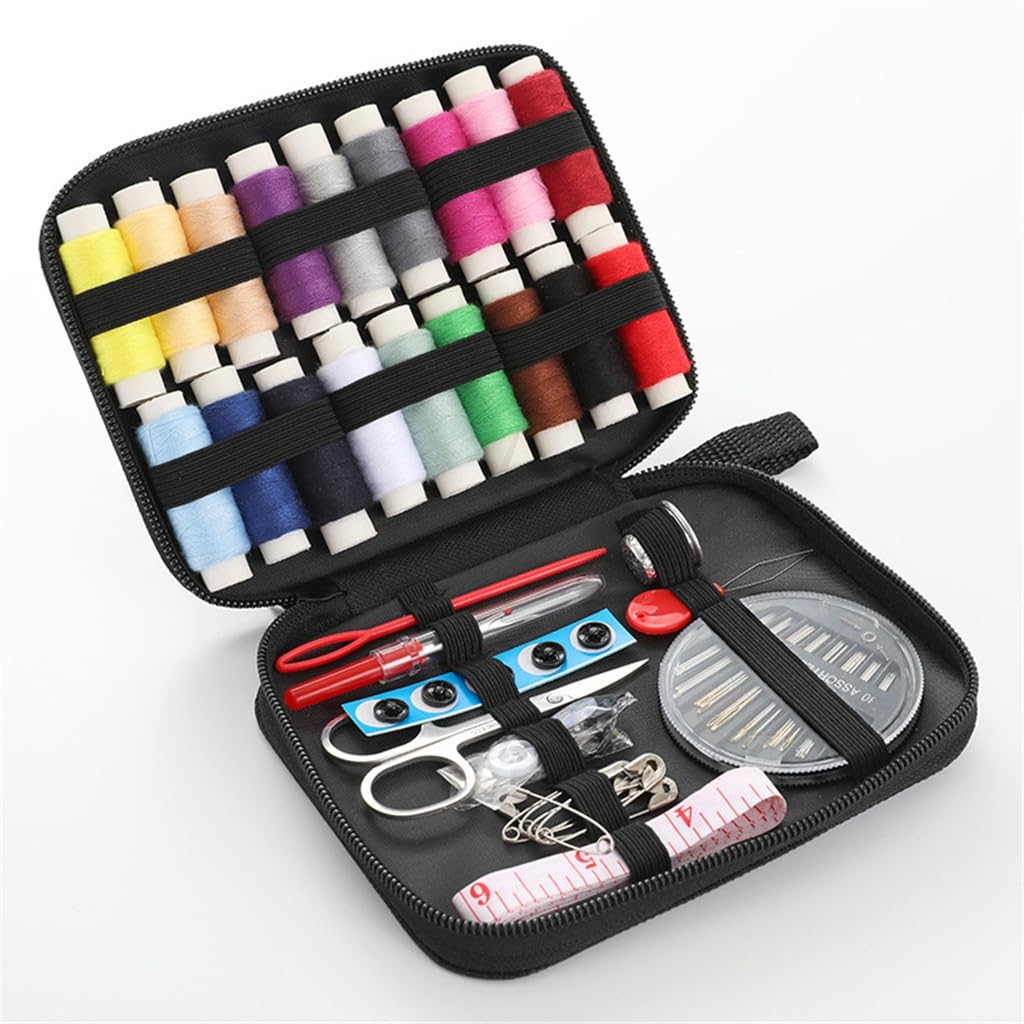 IRDFWH Handbag Portable Needle and Thread Box Set Home Sewing Bag Sewing Tool Needle and Thread Bag