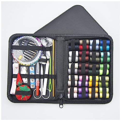 IRDFWH Sewing Combination 40 Threads Sewing Kit Home Travel 129 Pieces Sewing Set Tools
