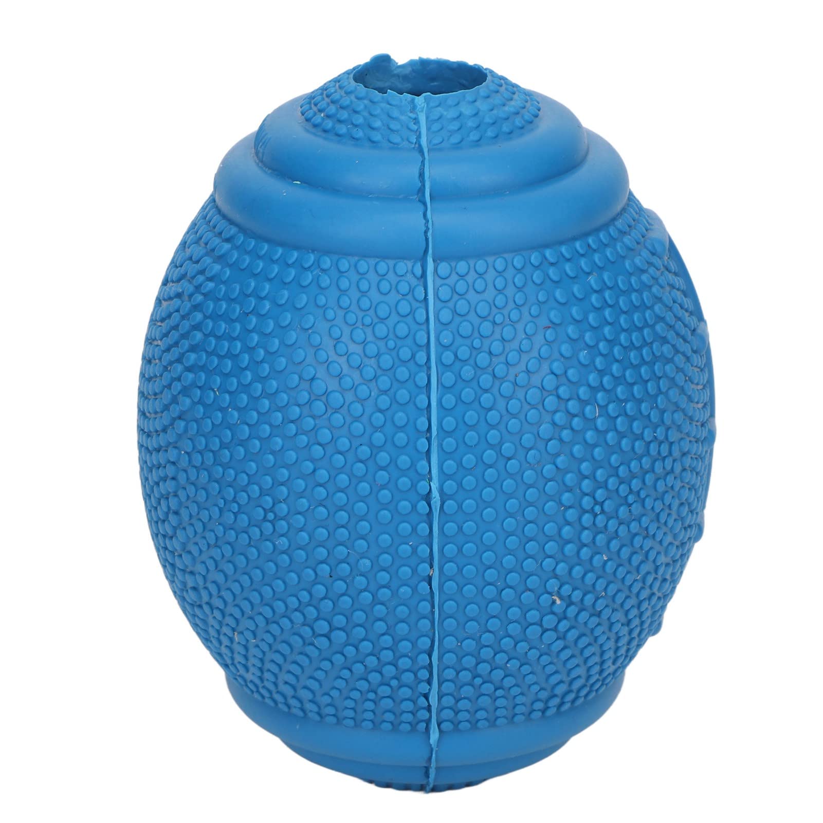 Pet Chewing Toy Balls Dog Rugby Toy Resistant Rubber Outdoor Safe Rubber Dog Rugby Toy