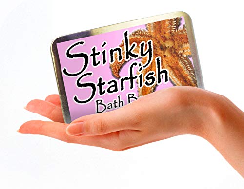 Gears Out Stinky Starfish Bath Bar - Funny Starfish Design - Novelty Bath Soap for Women - Pink Soap - Handcrafted - Made in the USA