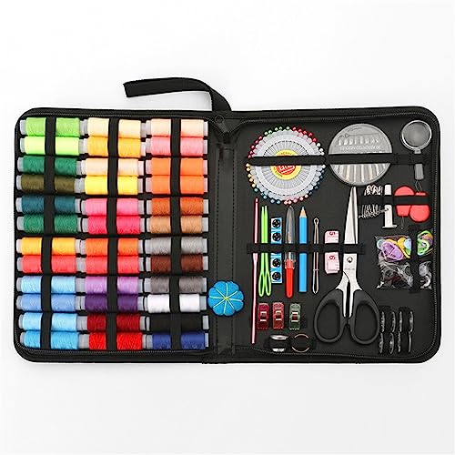 IRDFWH Home Travel Sewing Box Set Practical Sewing Thread Oversized Bag Sewing Kit