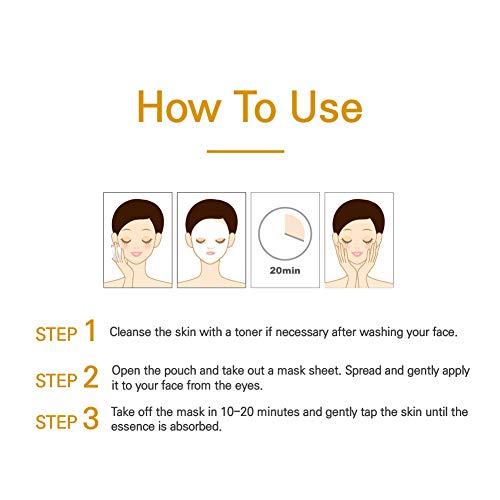 MY PICK 3 Type (Teatree, Lemon, Honey) Face Facial Mask Of 3 Sheets/Made In Korea