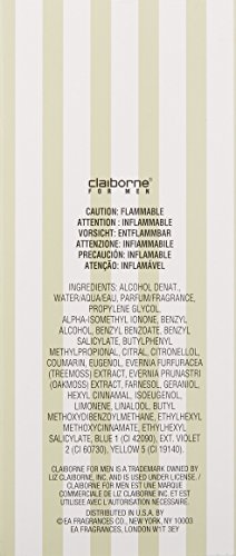 Men's Cologne by Liz Claiborne, Eau de Cologne Spray, Daytime Scent, Claiborne for Men, 3.4 Fl Oz
