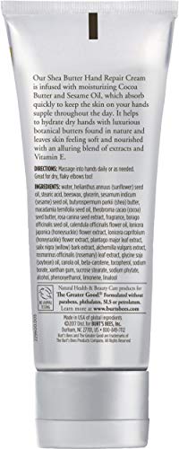 Burt's Bees Shea Butter Hand Repair Cream, 3.2 Oz (Pack of 3)