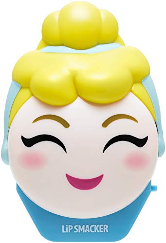 Lip Smacker Disney Cinderella Emoji Lip Balm Flavored, Bibbity Bobbity Berry, Clear, For Kids
