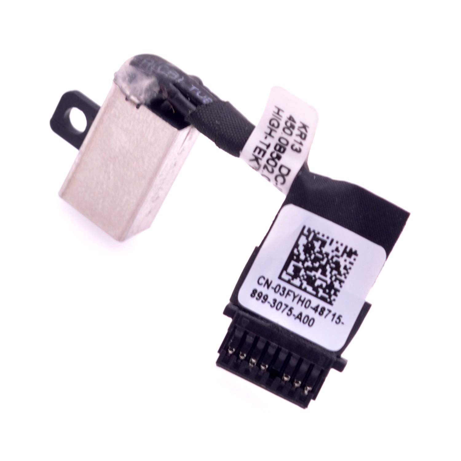 Deal4GO DC Power Jack Cable Harness Charging Connector Replacement for Dell Inspiron 13 7370 7373 03FYH0 450.0B502 0001
