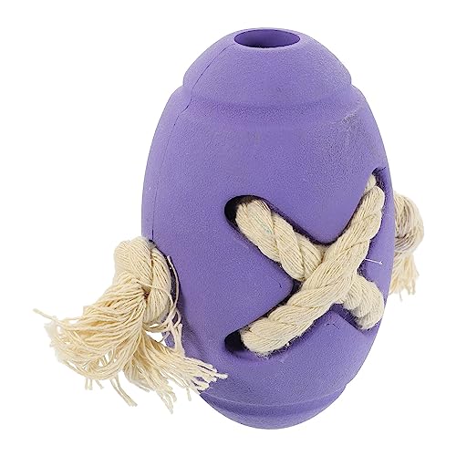 Yustery Dog Rugby Balls Toy Puppy Chewing Toy Home Dog Bite Toy Rugby Design Pet Toy