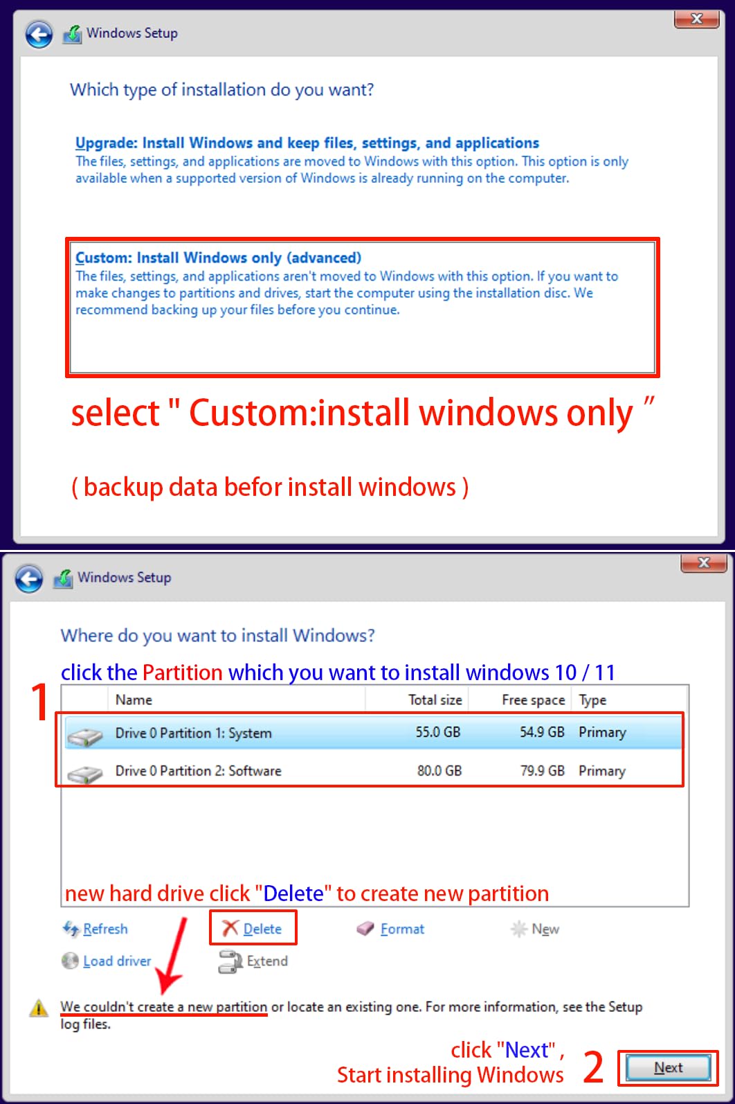 64GB - Bootable Windows 11/10 / 8.1/7, USB Driver 3.2 for Reinstall Windows, Reset Password, Network Drive,Supported UEFI and Legacy, Data Recovery, Repair Tool