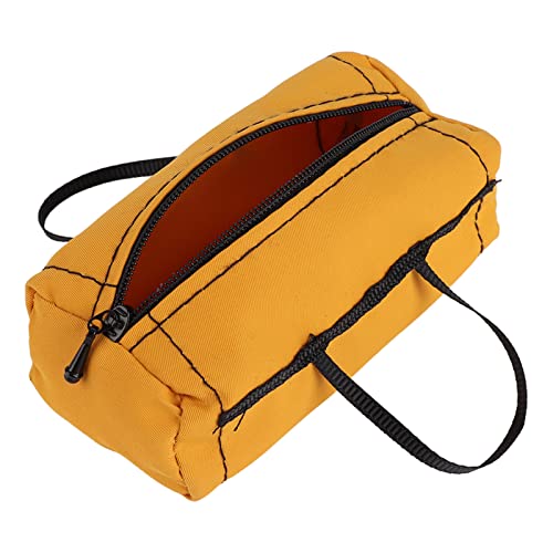 HEEPDD RC Car Luggage Carrying Bag, Fine Workmanship RC 1/10 Mini Luggage Bag Durable Easy to Use for Decoration (Yellow)