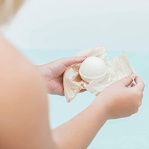 Bath Bomb Gift Set - USA Made with Organic & Natural Relaxing Ingredients with Aromatherapy Salt & Oils, Bath Bombs for Women, Men & Kids