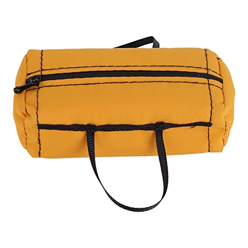 HEEPDD RC Car Luggage Carrying Bag, Fine Workmanship RC 1/10 Mini Luggage Bag Durable Easy to Use for Decoration (Yellow)
