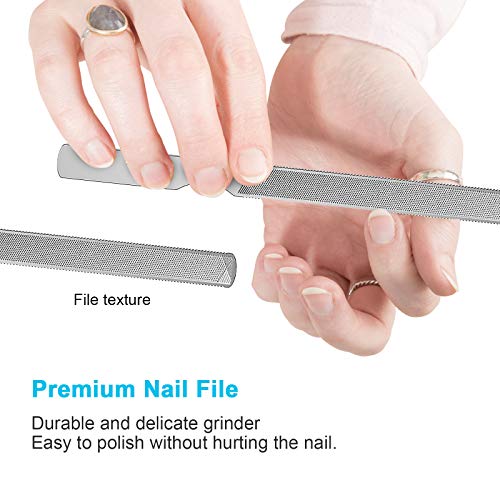 Upgraded Ingrown Toenail Tools 9pcs, TENBOK Professional Podiatrist Toenail Clippers for Thick, Ingrown & Side Nails for Men & Seniors, Surgery Grade Ingrown Toenail Treatment Pedicure Tool