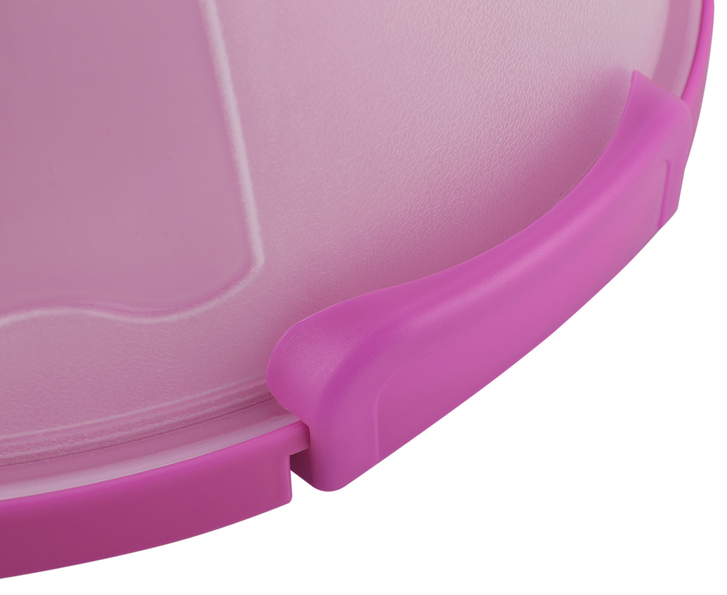 HelloCupcake Portable Cake and Cupcake Carrier / Storage Container - 10.4" Diameter (Inside Cover), Translucent Dome - Perfect for Transporting Cakes, Cupcakes, Pies, or Other Desserts (Purple)