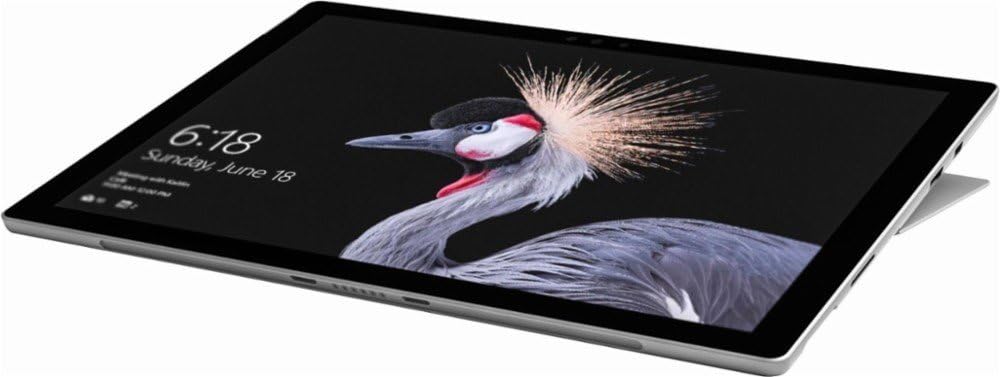 Microsoft Surface Pro 4 Tablet PC, 12.3"(2736 x 1824) Display, with 6th Gen Intel Core i5-6300U, 4GB Ram, 128GB SSD, Bluetooth, Dual Camera, Silver, Windows 10 Professional (Renewed)