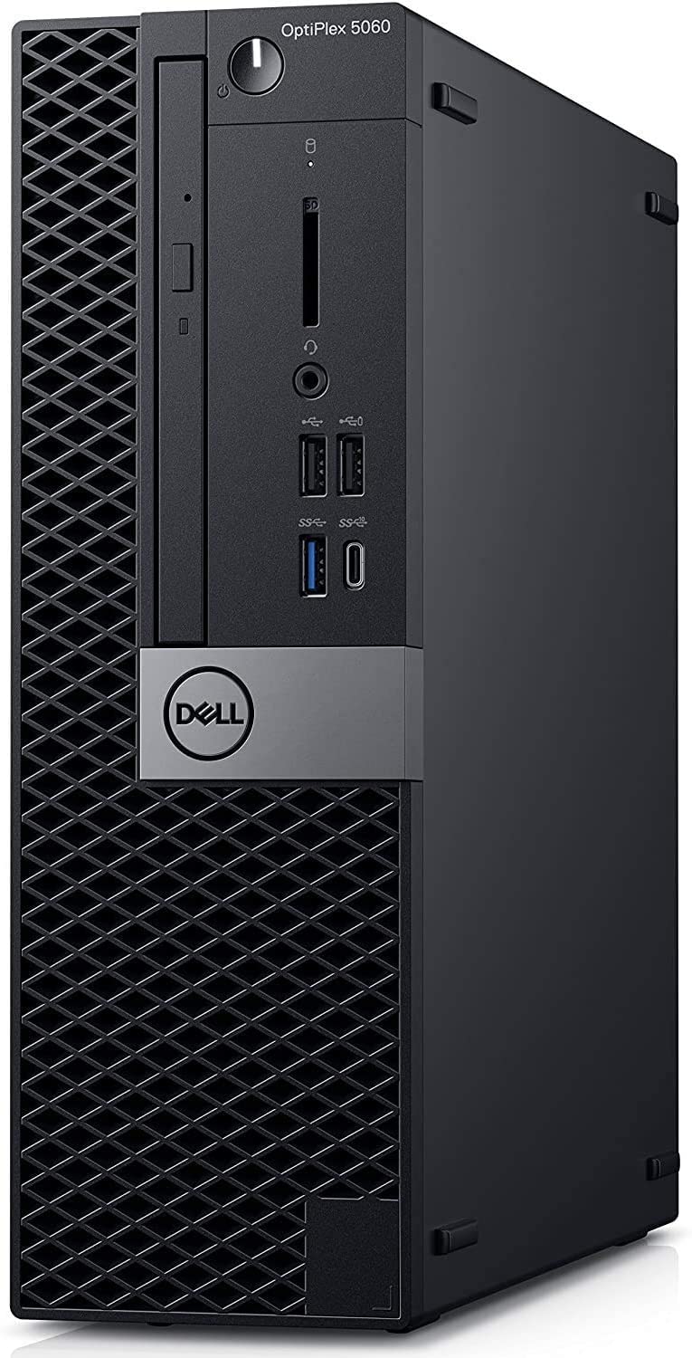 Dell Windows 11 Desktop Computer OptiPlex 5060 | Intel Core i5-8600 Six Core (4.3GHz Turbo) | 16GB DDR4 RAM | 500GB SSD Solid State + 1TB HDD | WiFi + Bluetooth | RGB Mouse + Keyboard (Renewed)