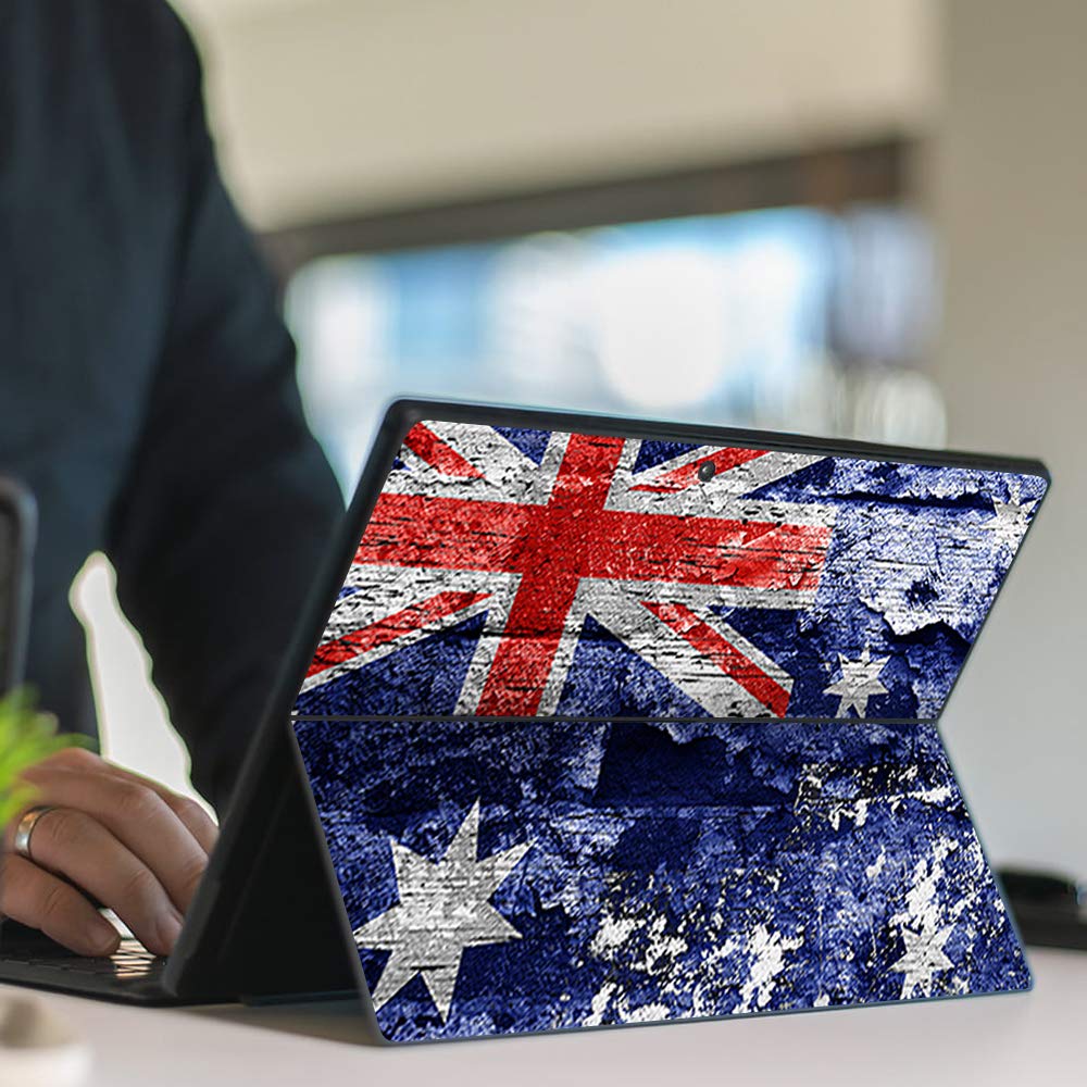 IT'S A SKIN Microsoft Surface Pro 6 (fits Most Older Models) Decal Vinyl Wrap | Flag Australia Grunge Distressed Country