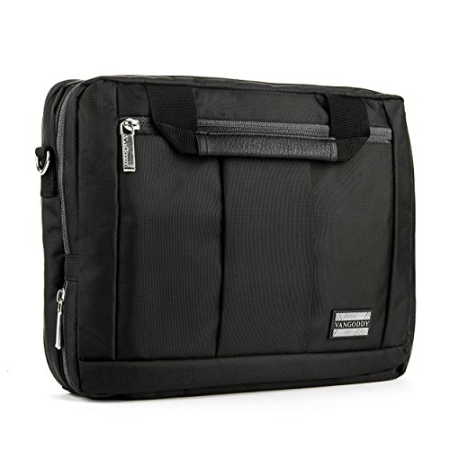 VG Bags Black Convertible Laptop Backpack Messenger Bag for Surface Pro 8, 7, Pro X 13"