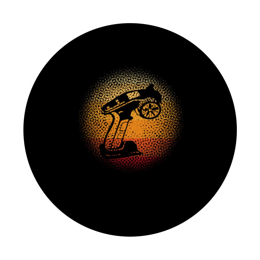 Retro Vintage RC Car Mini Car Drag Racing Slot Racer Style PopSockets Standard PopGrip