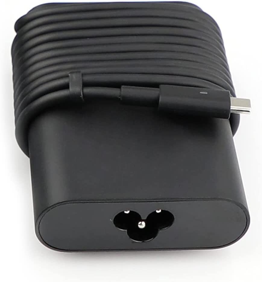 65W 20V 3.25A USB Type C AC Adapter Compatible for Dell LA65NM170 HA65NM170 02YK0F 0M1WCF for Latitude 13 7370 Latitude 12 7275 Latitude 3400 3500 5290, XPS 12 9250