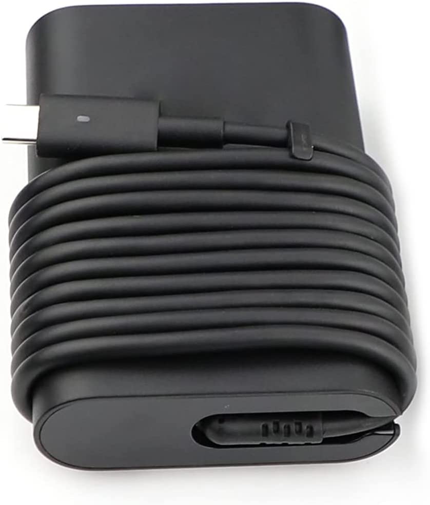 65W 20V 3.25A USB Type C AC Adapter Compatible for Dell LA65NM170 HA65NM170 02YK0F 0M1WCF for Latitude 13 7370 Latitude 12 7275 Latitude 3400 3500 5290, XPS 12 9250