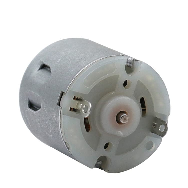Beeiee DC Motor,6PCS 3V Mini Motor Electric Motor Round Shaft for RC Boat DIY Car Toys