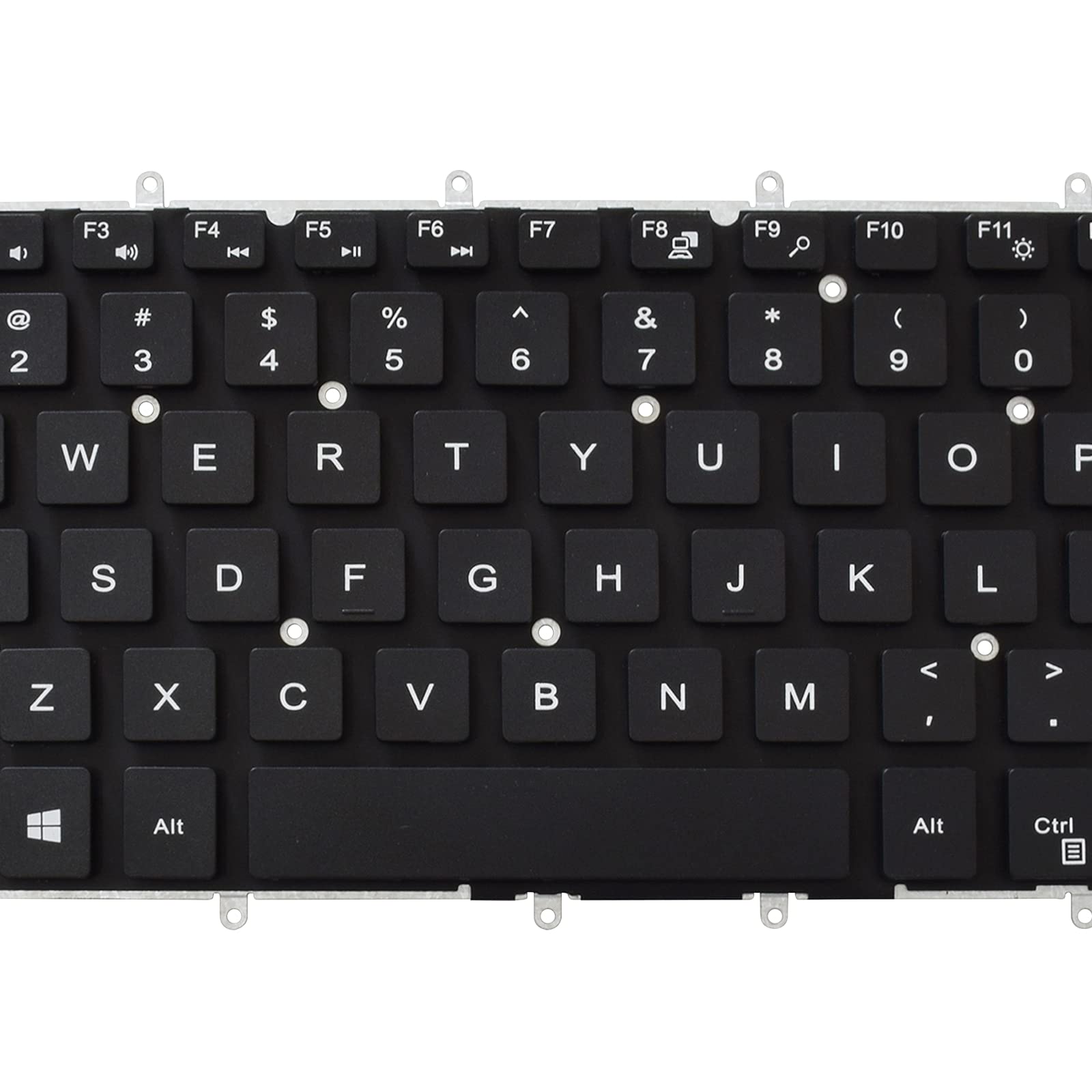 SUNMALL Replacement Keyboard Compatible with Dell Inspiron 5368 5378 5370 5578 5579, Inspiron 7368 7370 7373 7375 7378 7460 7560 7570 7572 7573 7579 Laptop Black US Layout(No Backlight)
