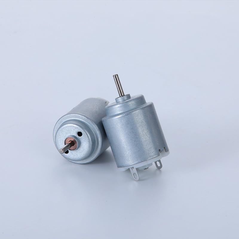 Beeiee DC Motor,6PCS 3V Mini Motor Electric Motor Round Shaft for RC Boat DIY Car Toys