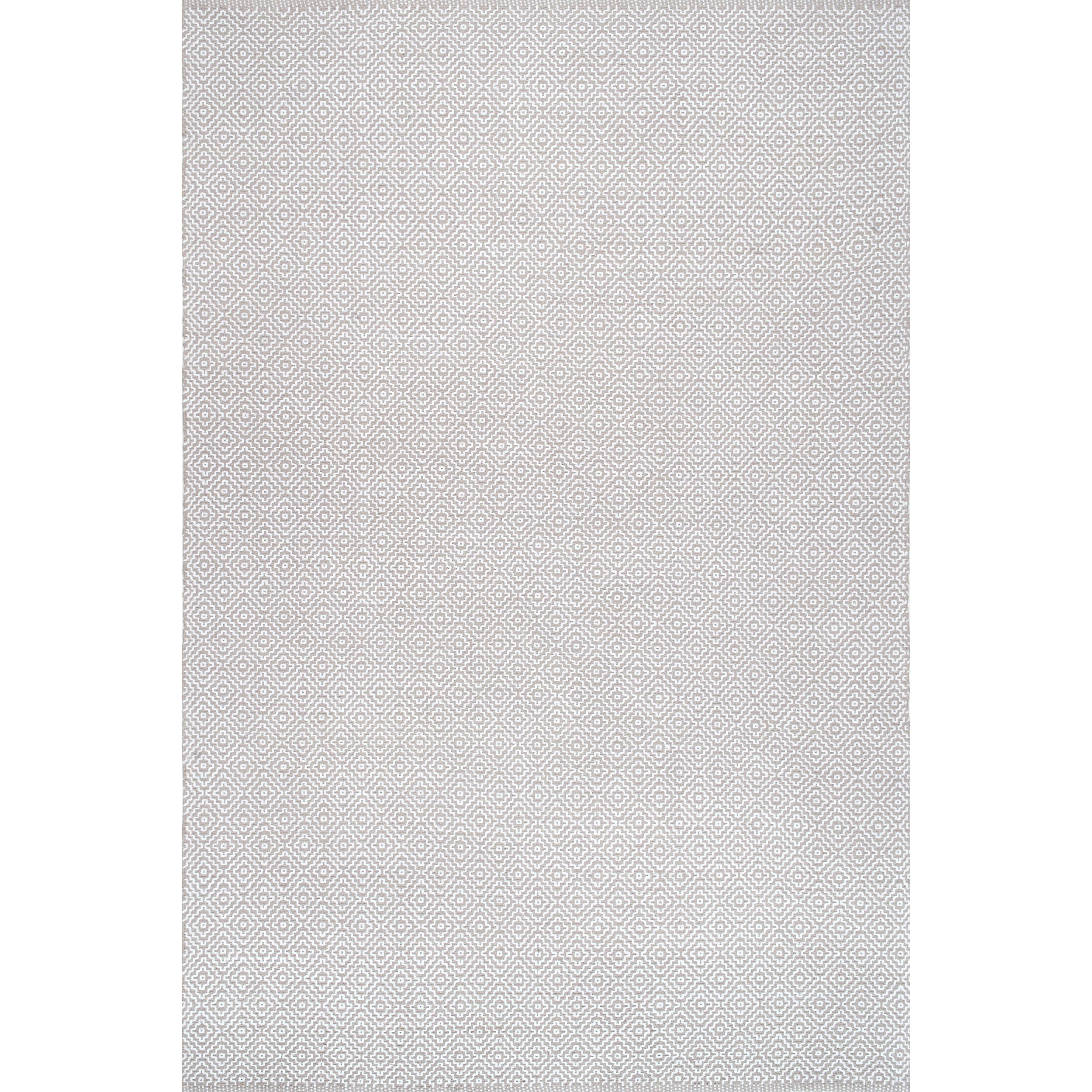 nuLOOM Lorretta Geometric Cotton Area Rug, 8x10, Taupe