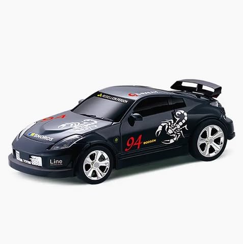 Mini RC 1:58 Scale Small Pocket Portable Micro Racing Car Can Miniature Coke Can Upgraded 2.4G Wireless Radio Remote Control for Multi-Users (Qty. 1 = 1 Can) (Random-Color)