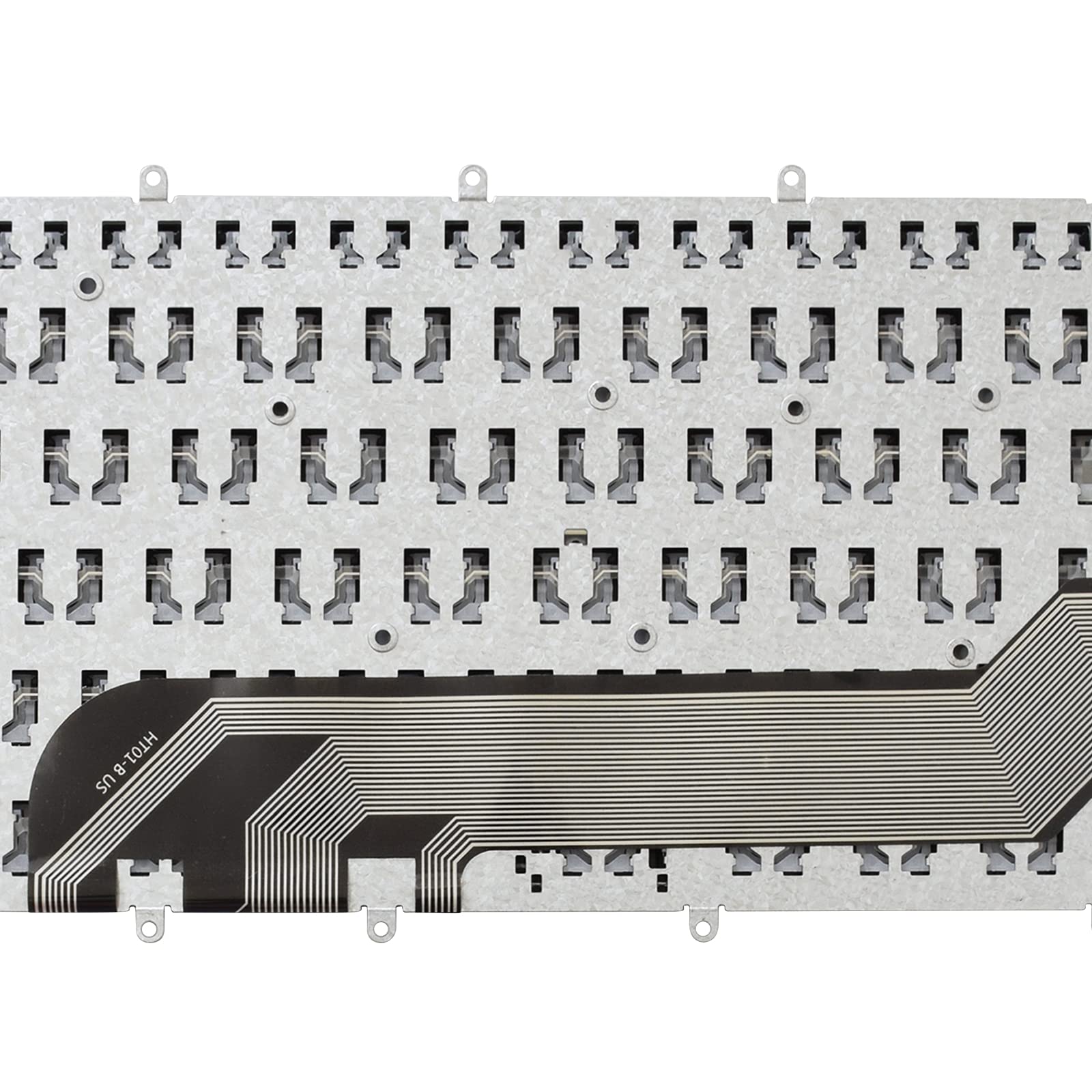 SUNMALL Replacement Keyboard Compatible with Dell Inspiron 5368 5378 5370 5578 5579, Inspiron 7368 7370 7373 7375 7378 7460 7560 7570 7572 7573 7579 Laptop Black US Layout(No Backlight)