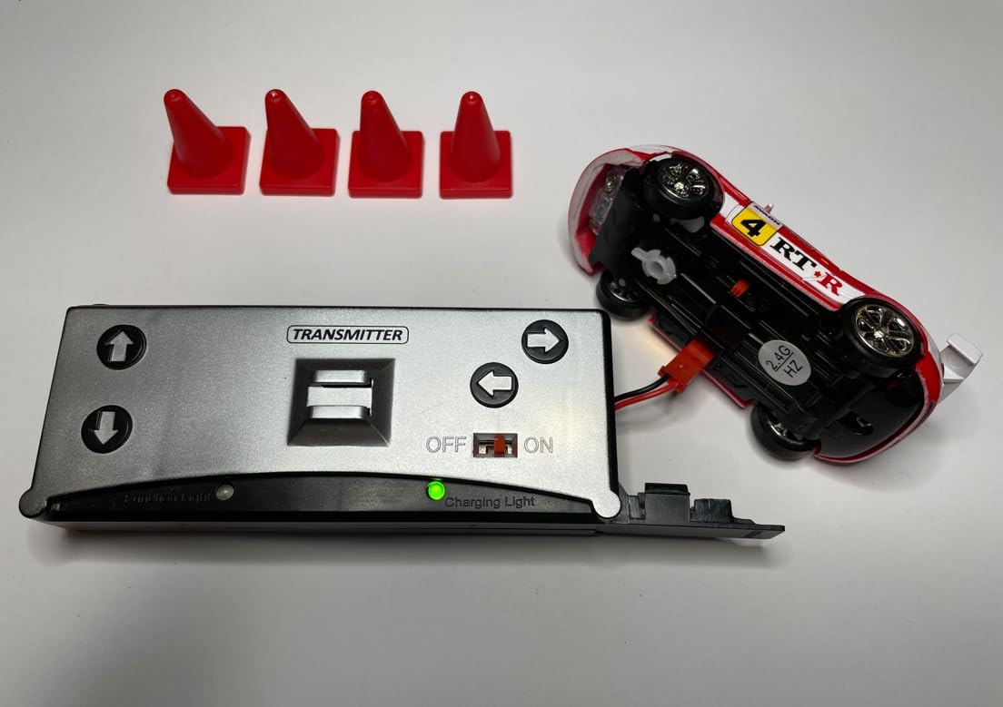 Mini RC 1:58 Scale Small Pocket Portable Micro Racing Car Can Miniature Coke Can Upgraded 2.4G Wireless Radio Remote Control for Multi-Users (Qty. 1 = 1 Can) (Random-Color)