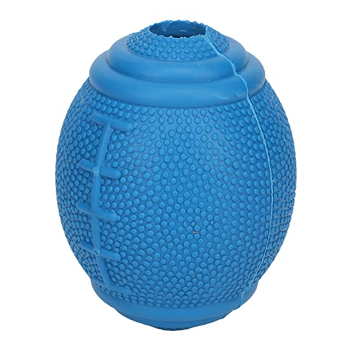 Naroote Pet Chew Toy Balls, Reduce Boredom Dog Rugby Toy Bite Resistant Rubber for Puppy for Indoor