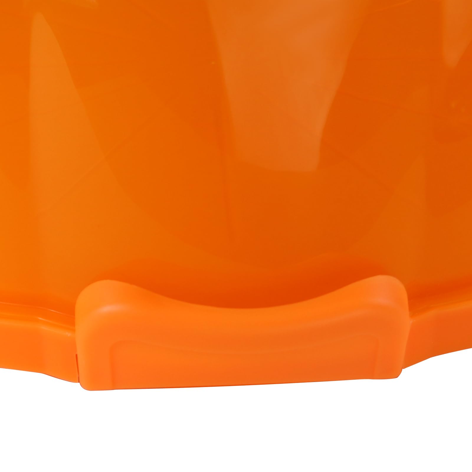 DIIRPPR 10 Inch Pumpkin Style Cake Carrier Keeper Stand with Handles and Lids Container for Transport Cake Holder Tray with Cover Round Cupcake Storage Kitchen Cooking Box ，Suitable for Halloween