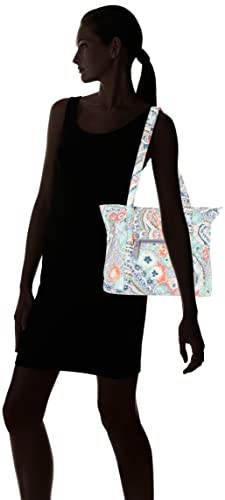 Vera Bradley Small Vera Tote Bag, Citrus Paisley-Recycled Cotton