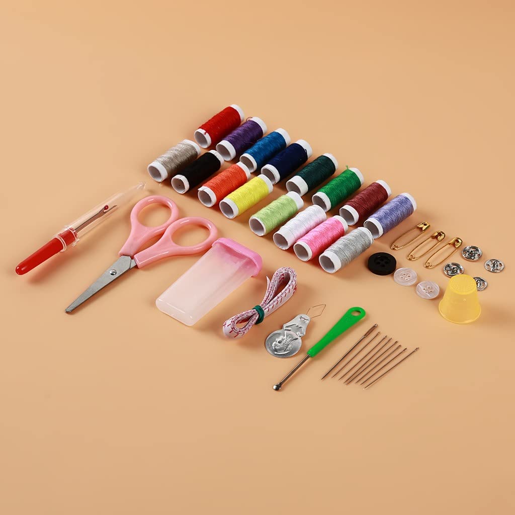 IRDFWH Sewing Kits DIY Multi-Function Box Set Hand Quilting Stitching Embroidery Thread Accessories
